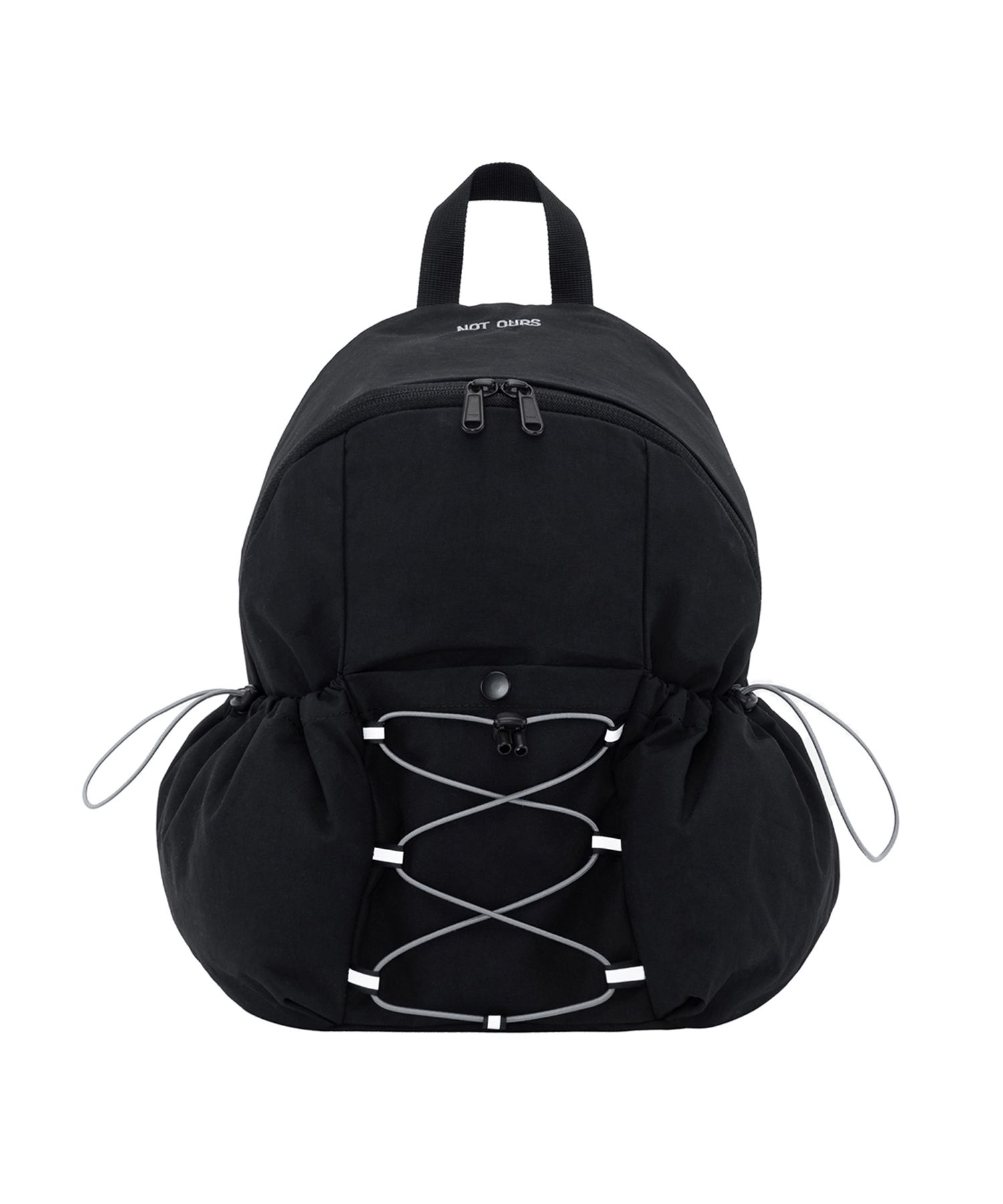 MUSINSA | NOT OURS Mini string backpack-Black