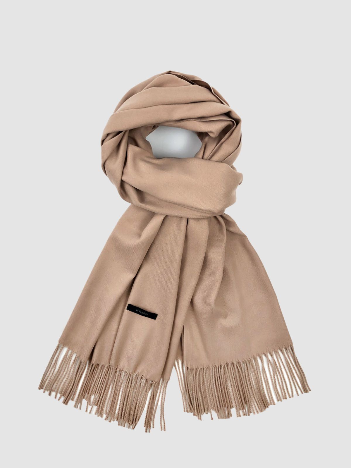 MUSINSA | KYLIAN Viscose Muffler Shawl Camel Viscose Muffler Shawl Camel