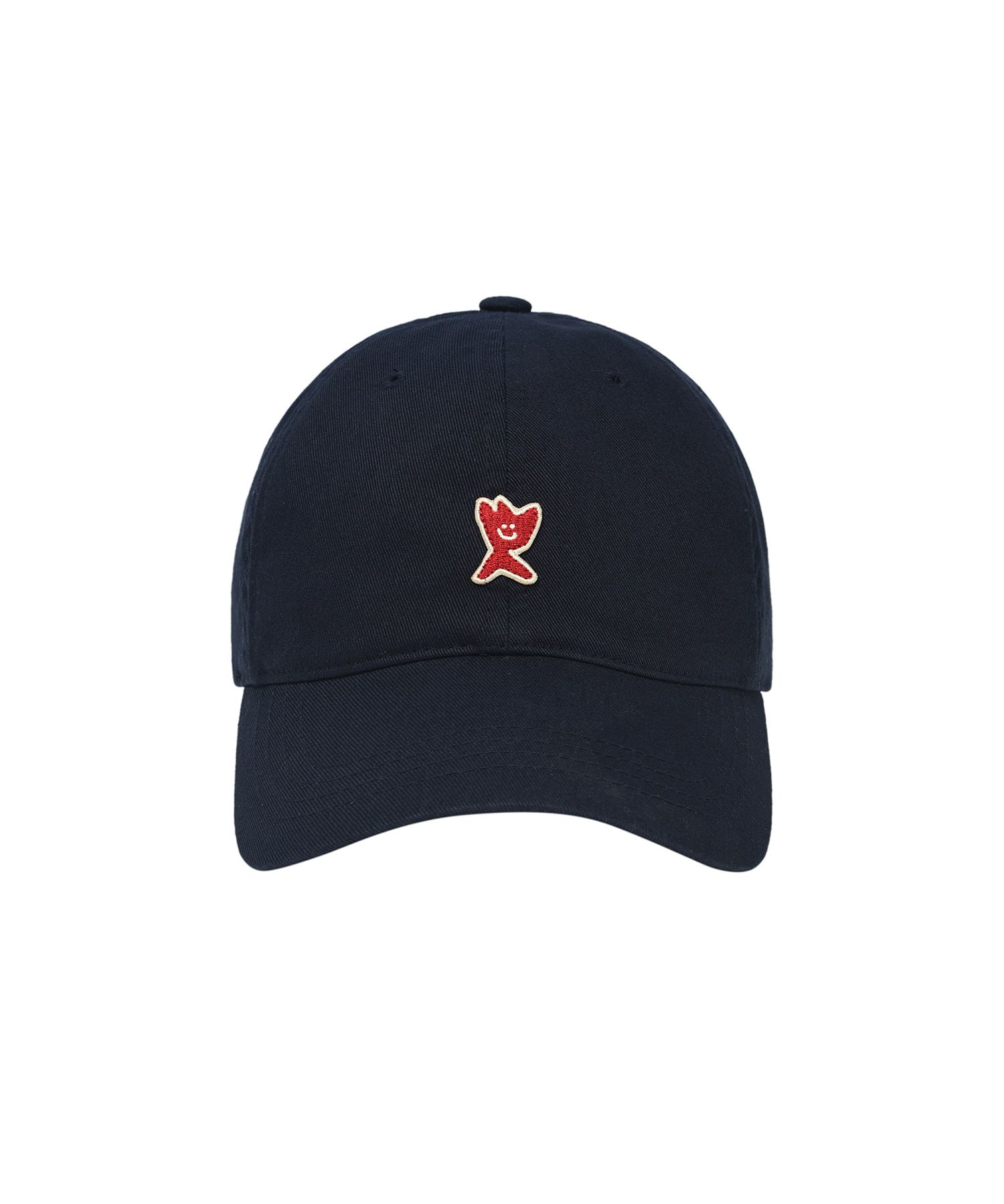 MUSINSA | WACKY WILLY [25SS] Basic Ball Cap Navy