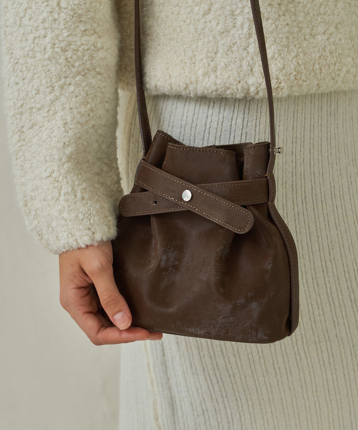 MUSINSA公式 | MUCU AND EBONY Flan Bag Flan Bag Tiramisu