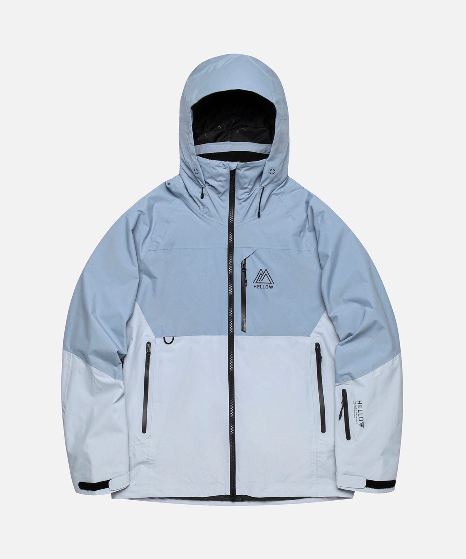 MUSINSA | HELLOW 24 Elysium 2L Jacket Steel Blue Block