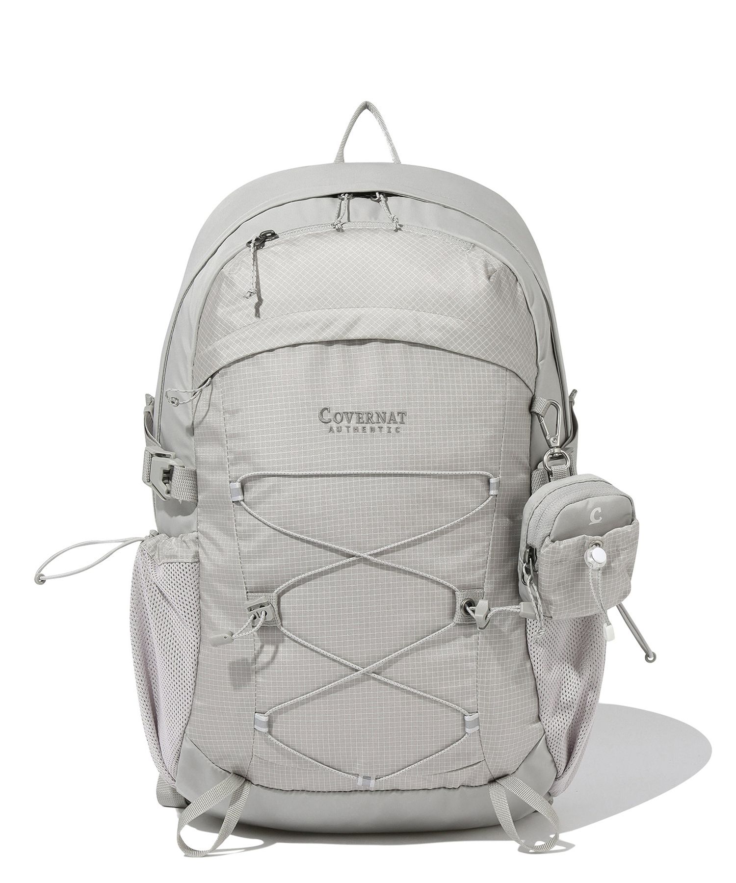 MUSINSA | COVERNAT Light String Backpack Ecru