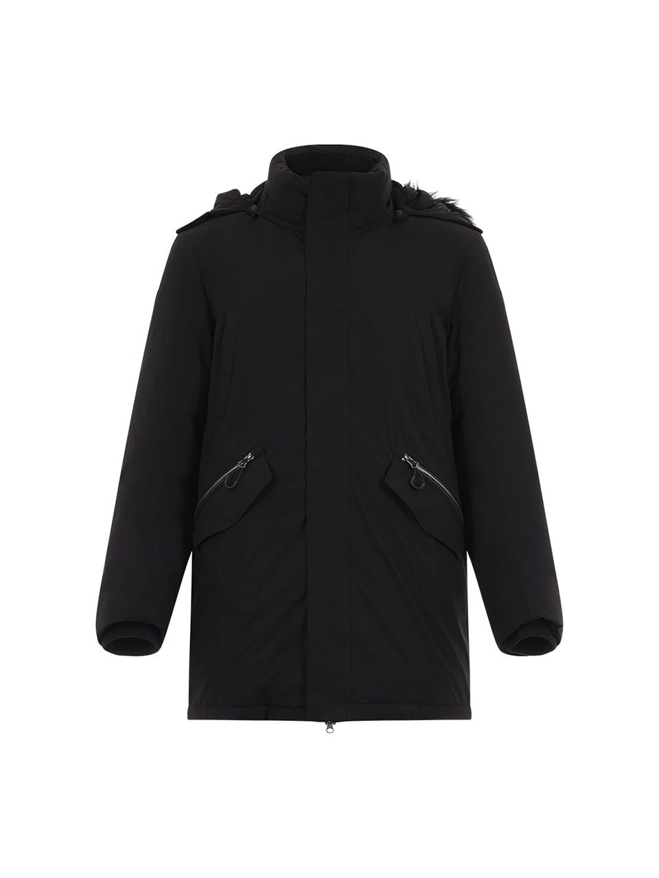 MUSINSA | OFFGRID Prestige Pocket Goose Down Jumper - Black