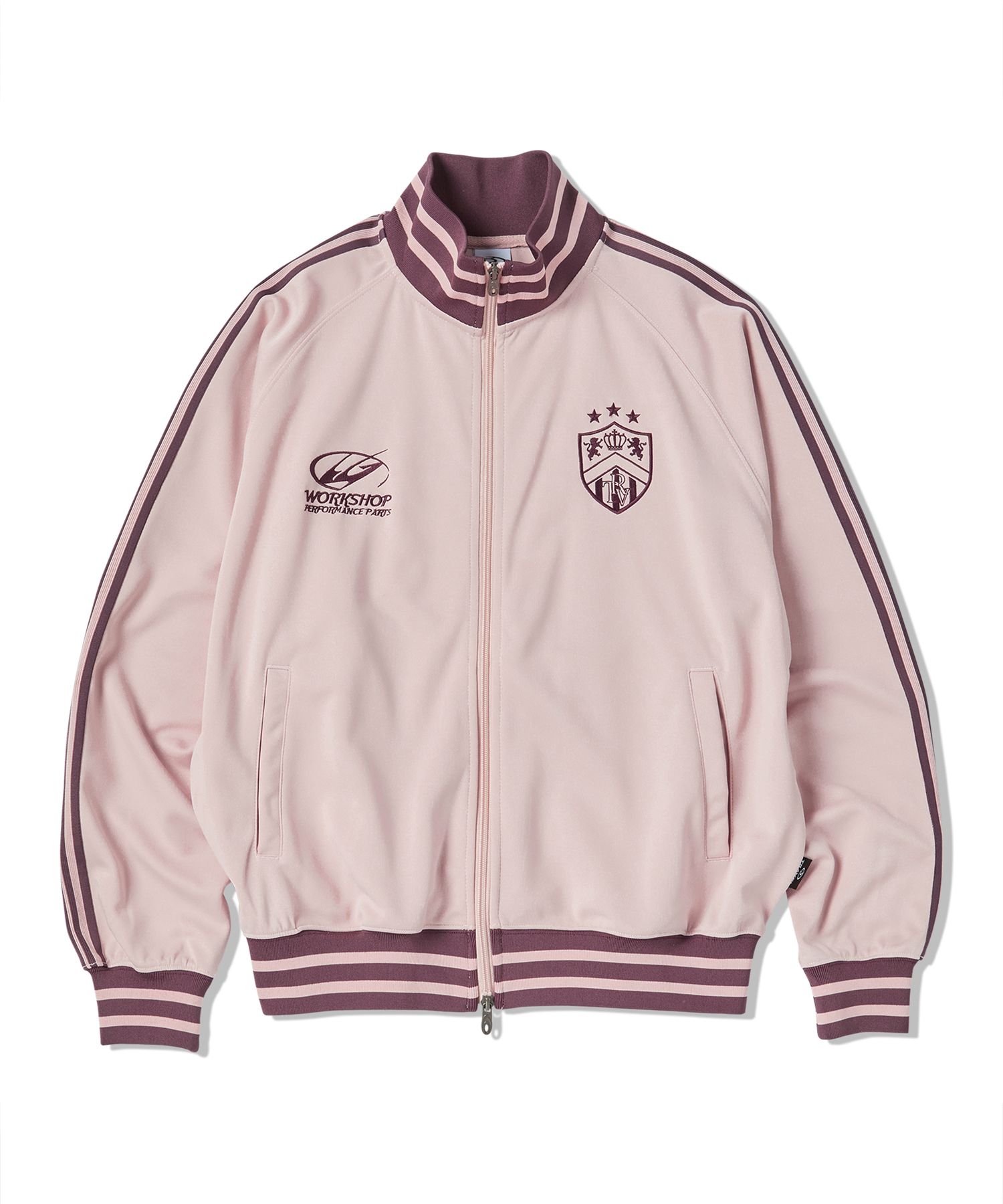 MUSINSA | TRAVEL Jersey Track Jacket Pink