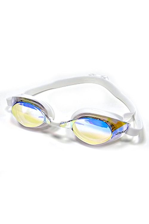 MUSINSA | LEMANGO CURVED INFINITY Mirror Swimming Goggles (Aurora White ...