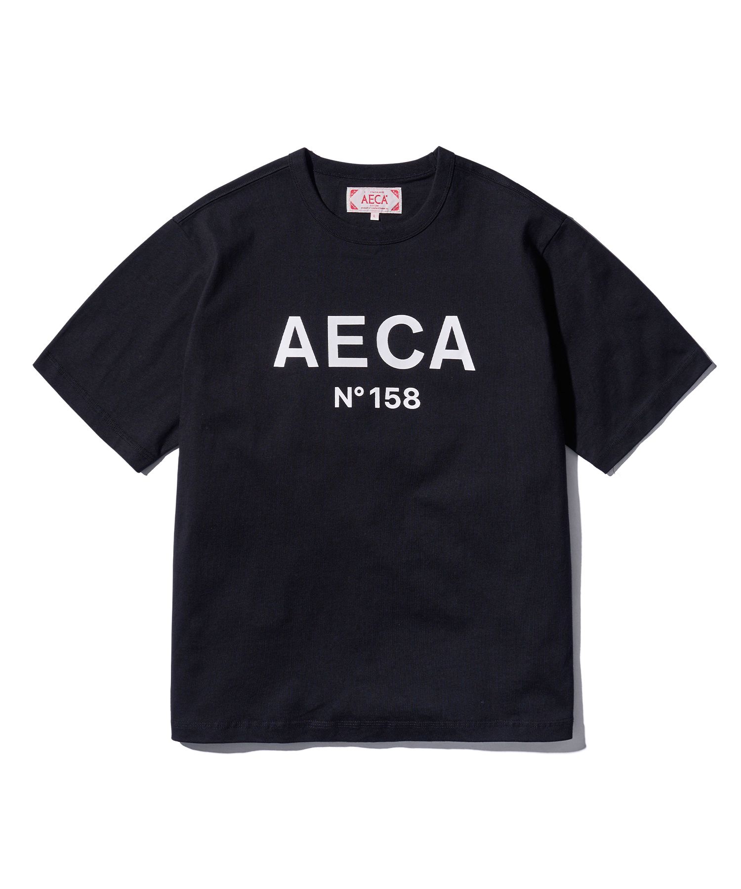 MUSINSA公式 | AECA WHITE AECA BIG LOGO TEE-BLACK/WHITE