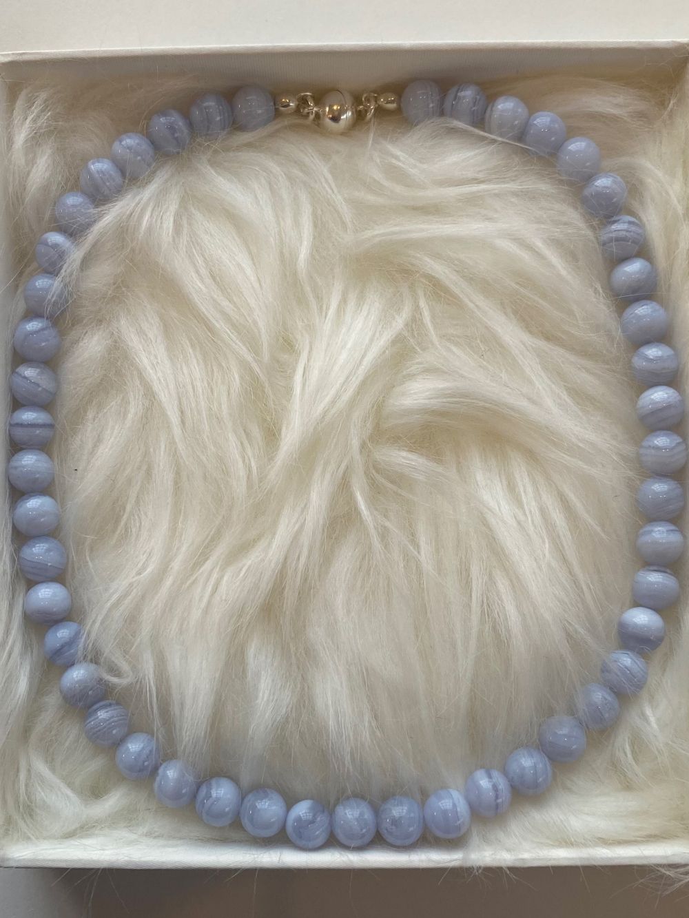 MUSINSA公式 | SID JEWELRY Chalcedony Necklace - 8mm