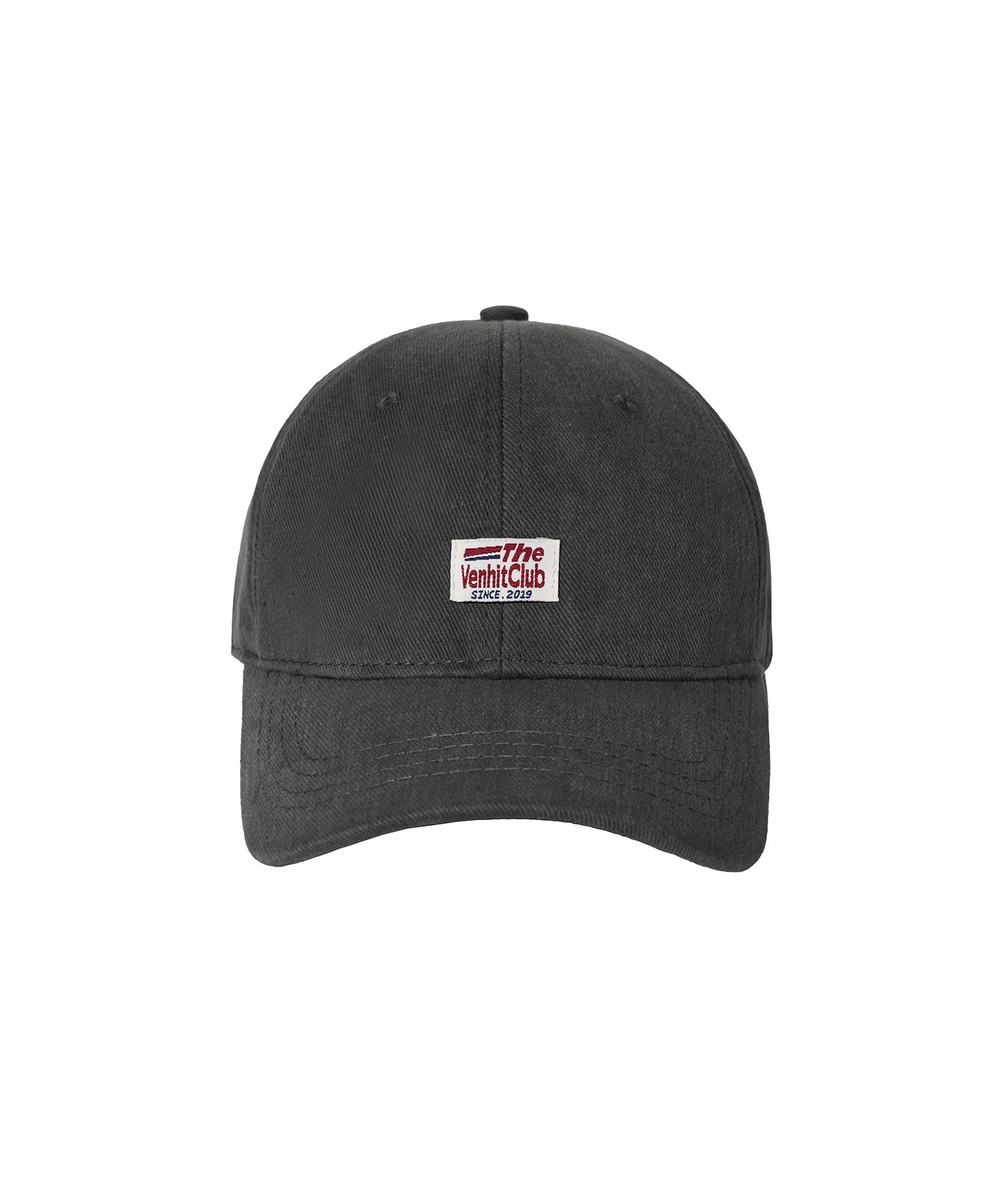MUSINSA | VENHIT MRT Signature Ball Cap [Charcoal]