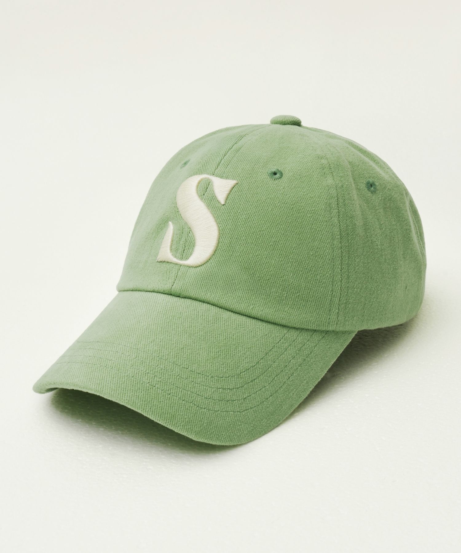 MUSINSA | SATUR Vintage Casual Ball Cap Light Green