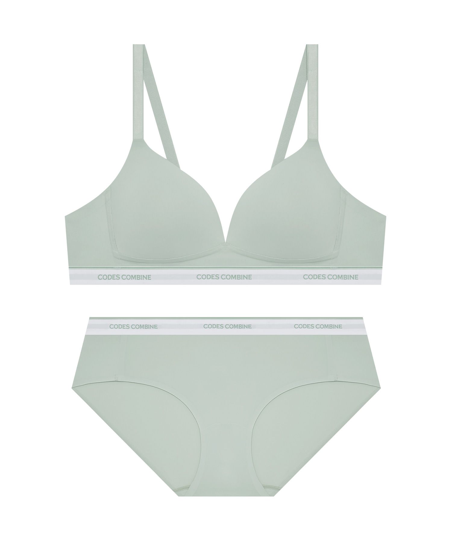 MUSINSA | CODESCOMBINE INNERWEAR All-Fusing Tone-On-Tone Color Bralette ...