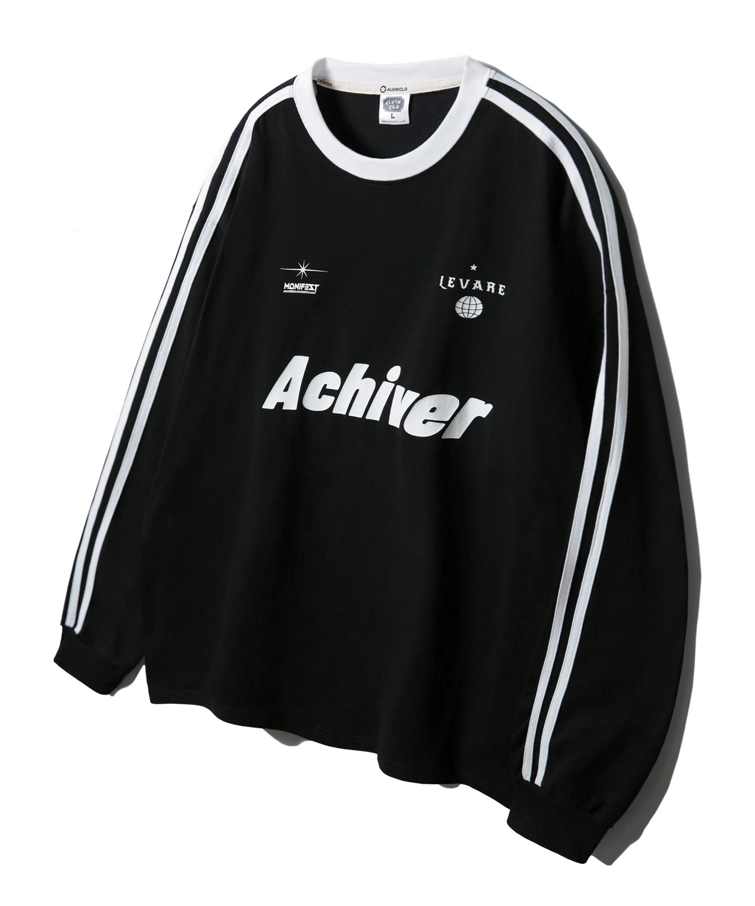 MUSINSA | ALVINCLO ACHIVER Track Oversized Long Sleeve T-Shirt AVT932 ...