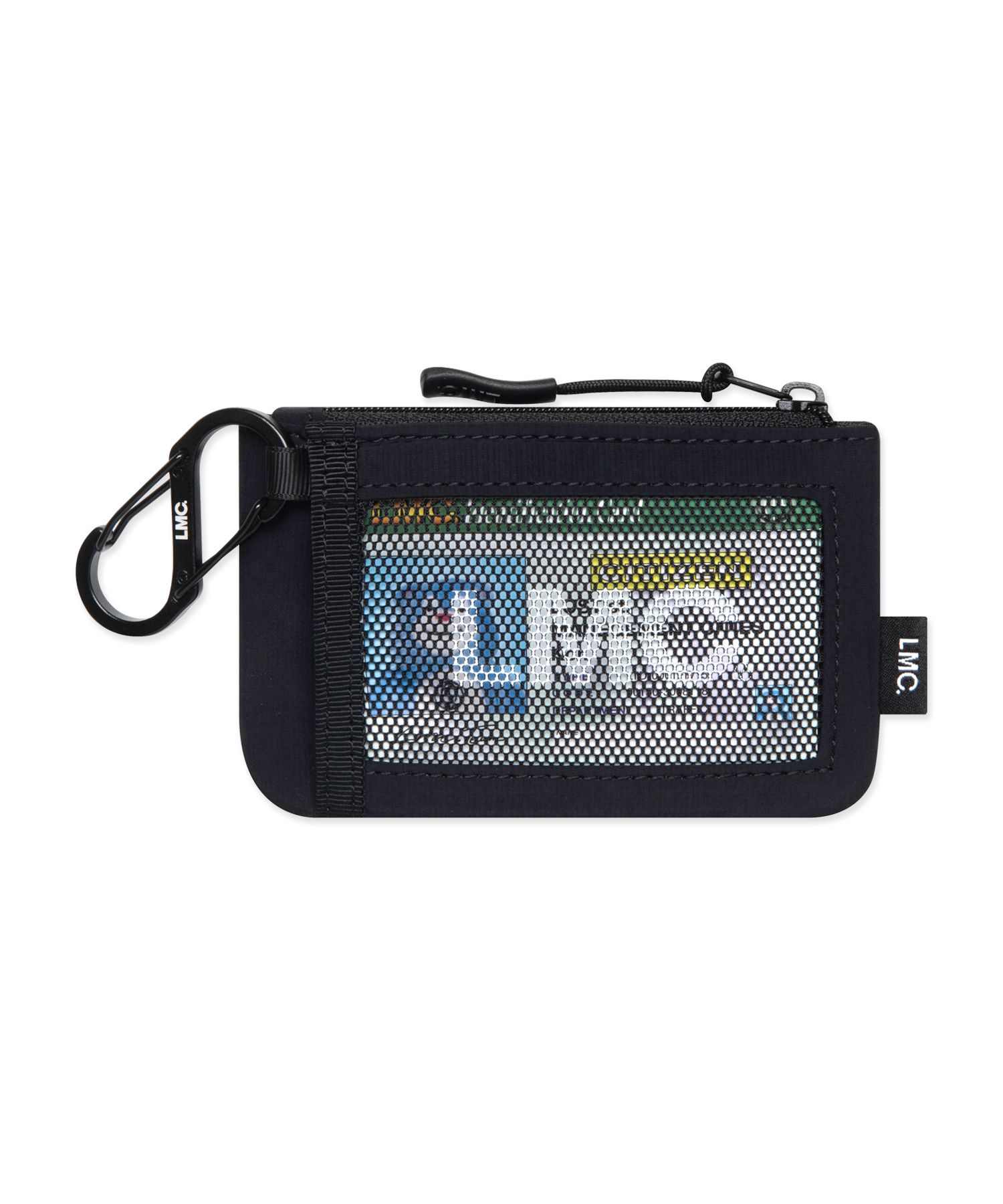 MUSINSA | LMC ID CARD POUCH KEYRING black