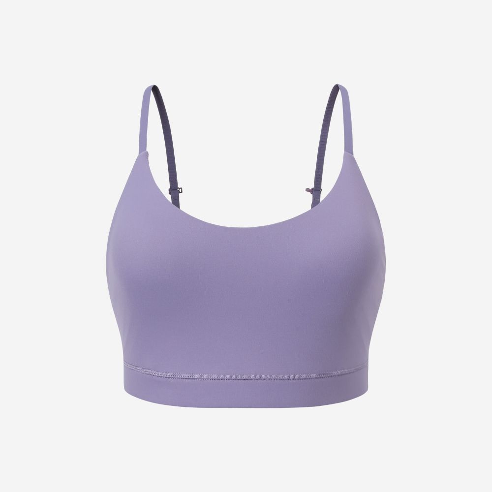 MUSINSA | VERISH LIGHT FIT SPORTS BRA 3WAY STRAP - FOG GRAY