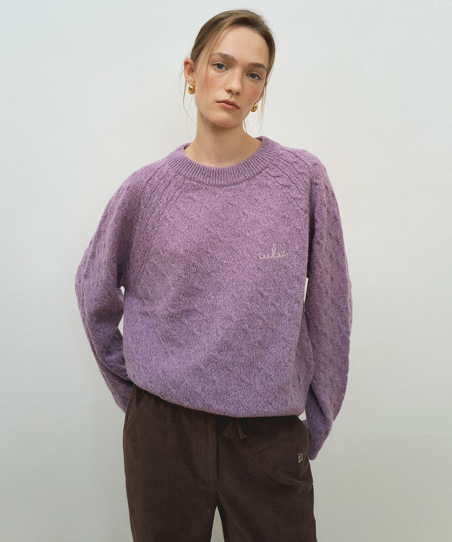 MUSINSA公式 | IULAI ペルー プルオーバー ラベンダー