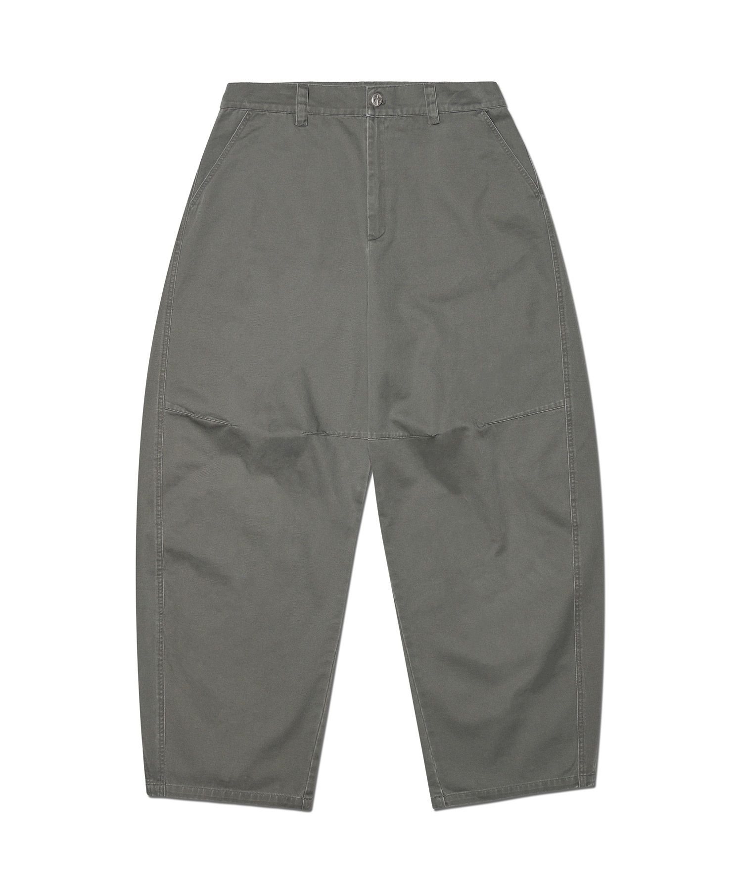 MUSINSA | NOMANUAL SIDE PANEL PANTS - KHAKI GRAY