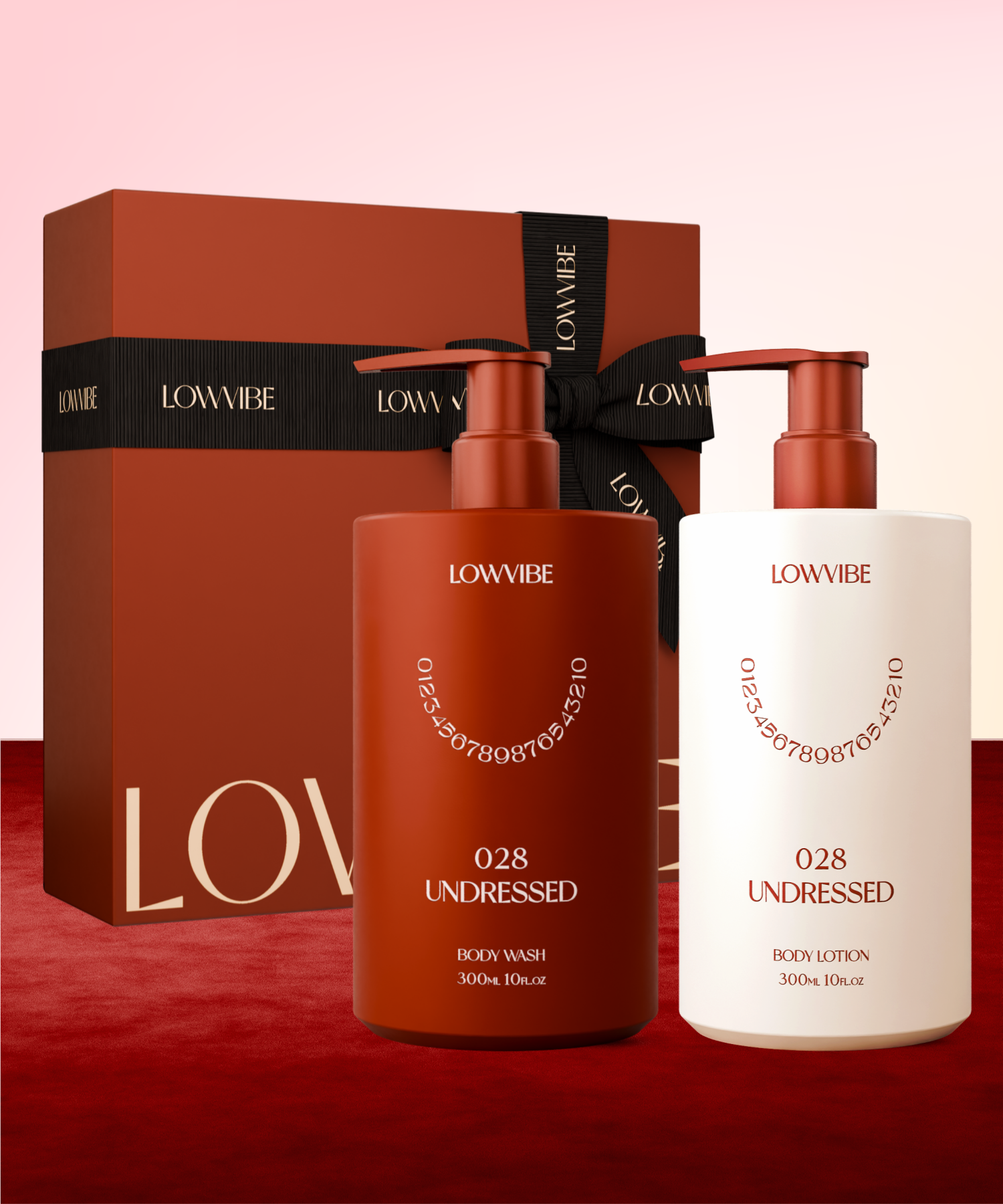 MUSINSA公式 | LOWVIBE Low Vibe Body Wash + Body Lotion Set 300ml