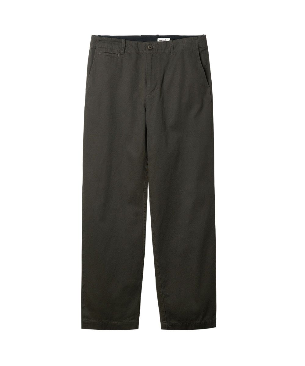 MUSINSA | ROUGH SIDE Regular Chino Pants Dark Brown