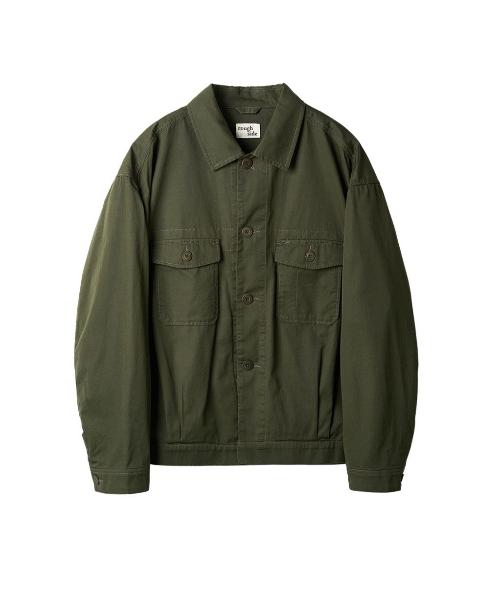 MUSINSA公式 | ROUGH SIDE Cabin Jacket Olive