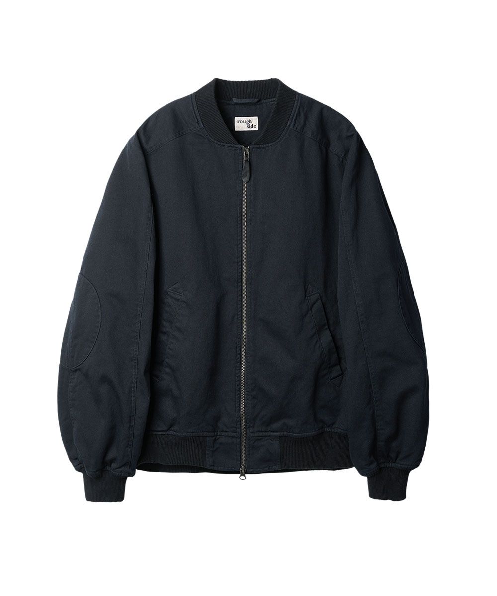 MUSINSA | ROUGH SIDE Horizon Bomber Dark Navy