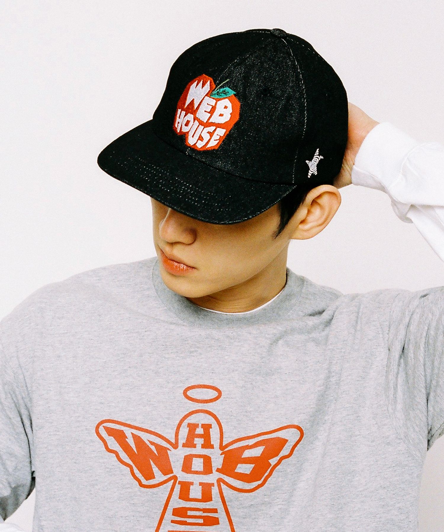 MUSINSA | WEBHOUSE Apple House Cap - Black