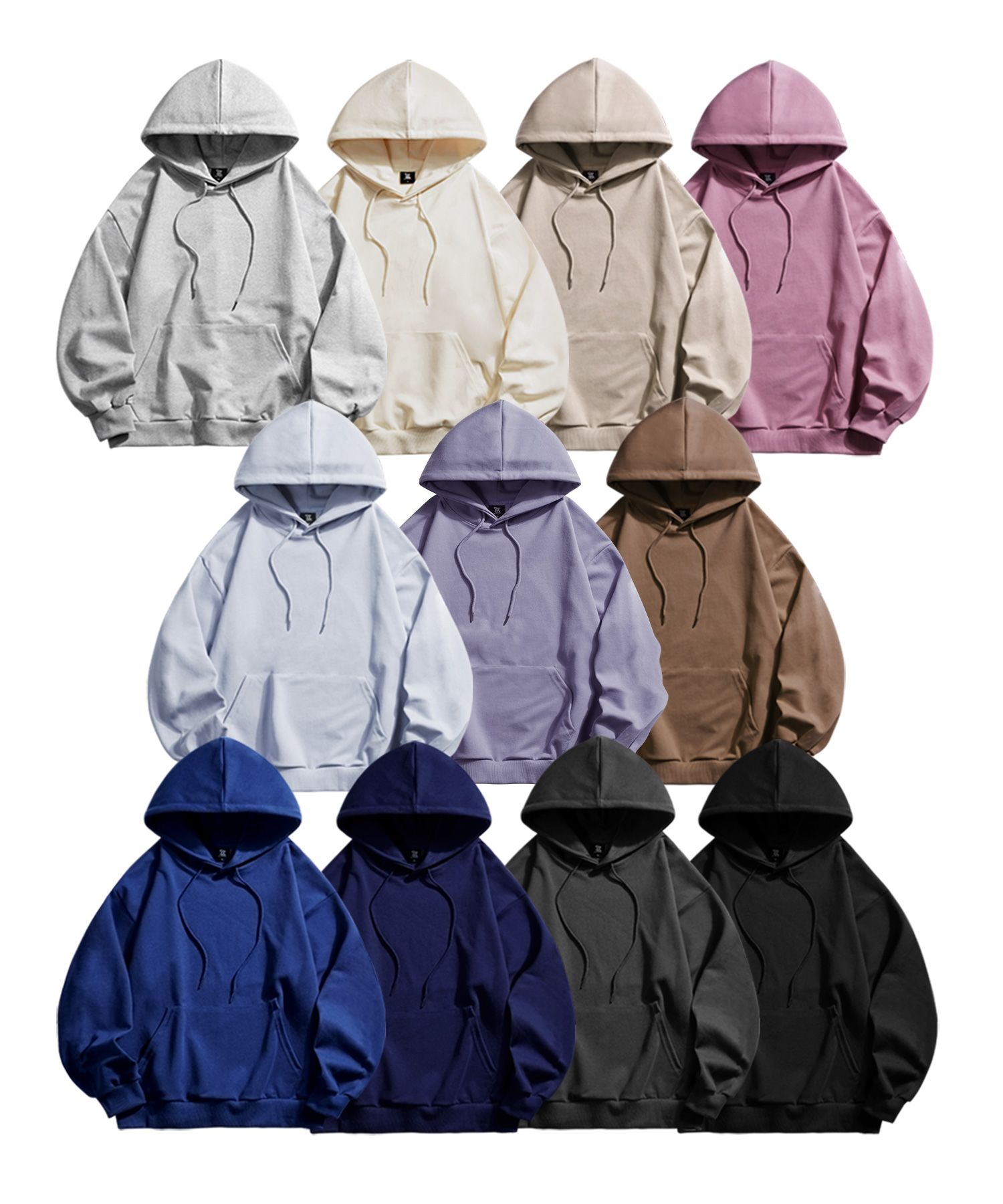 MUSINSA | LIKE THE MOST Overfit Cozy Sweat Hoodie 11colors