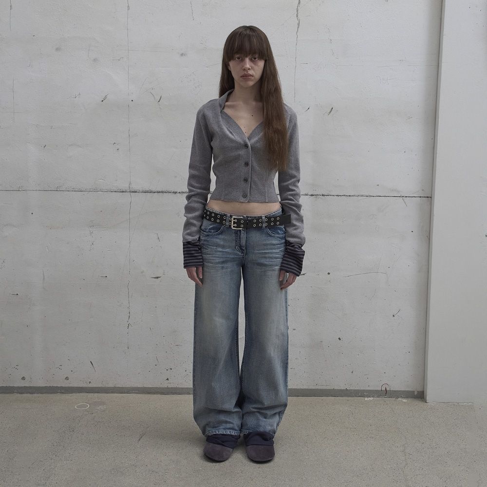 MUSINSA | LCDC TM WIDE-LEG WASHED DENIM (BLUE)