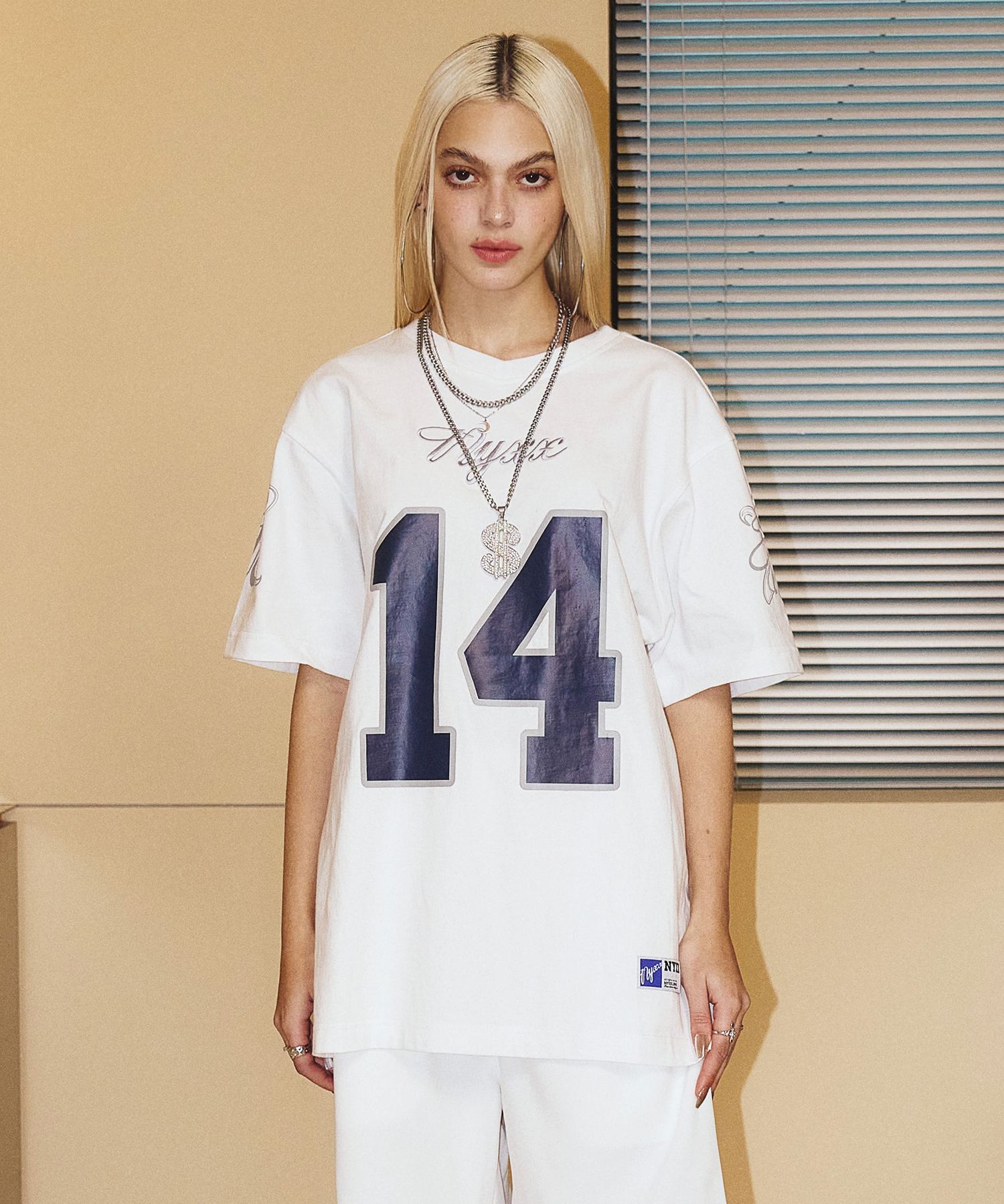 MUSINSA | NYXX SOLID SOCCER TEE WHITE