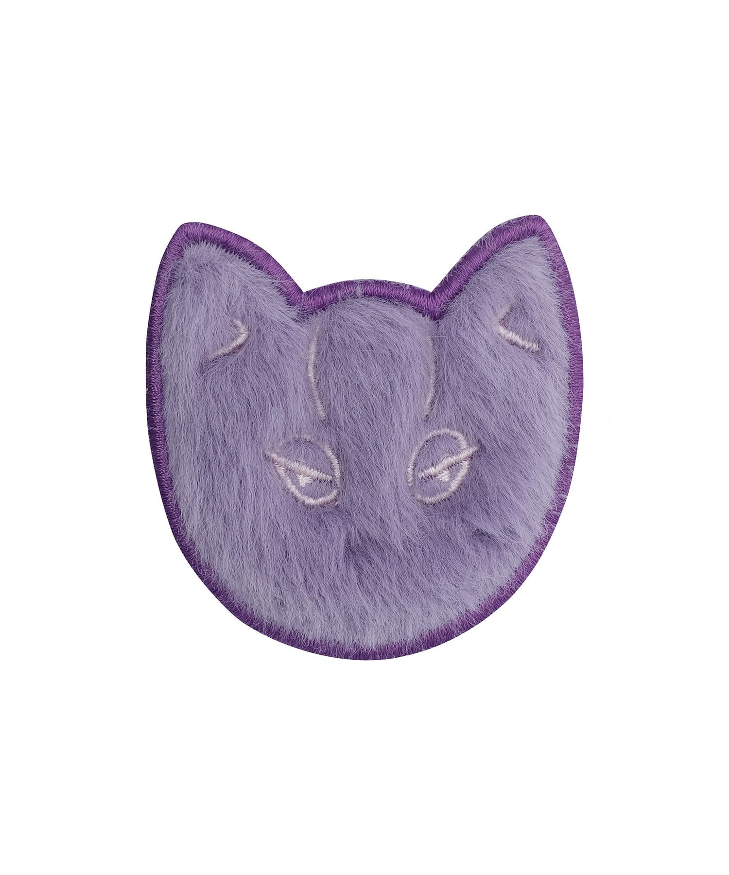 MUSINSA | WACKY WILLY Leo Face Badge Purple