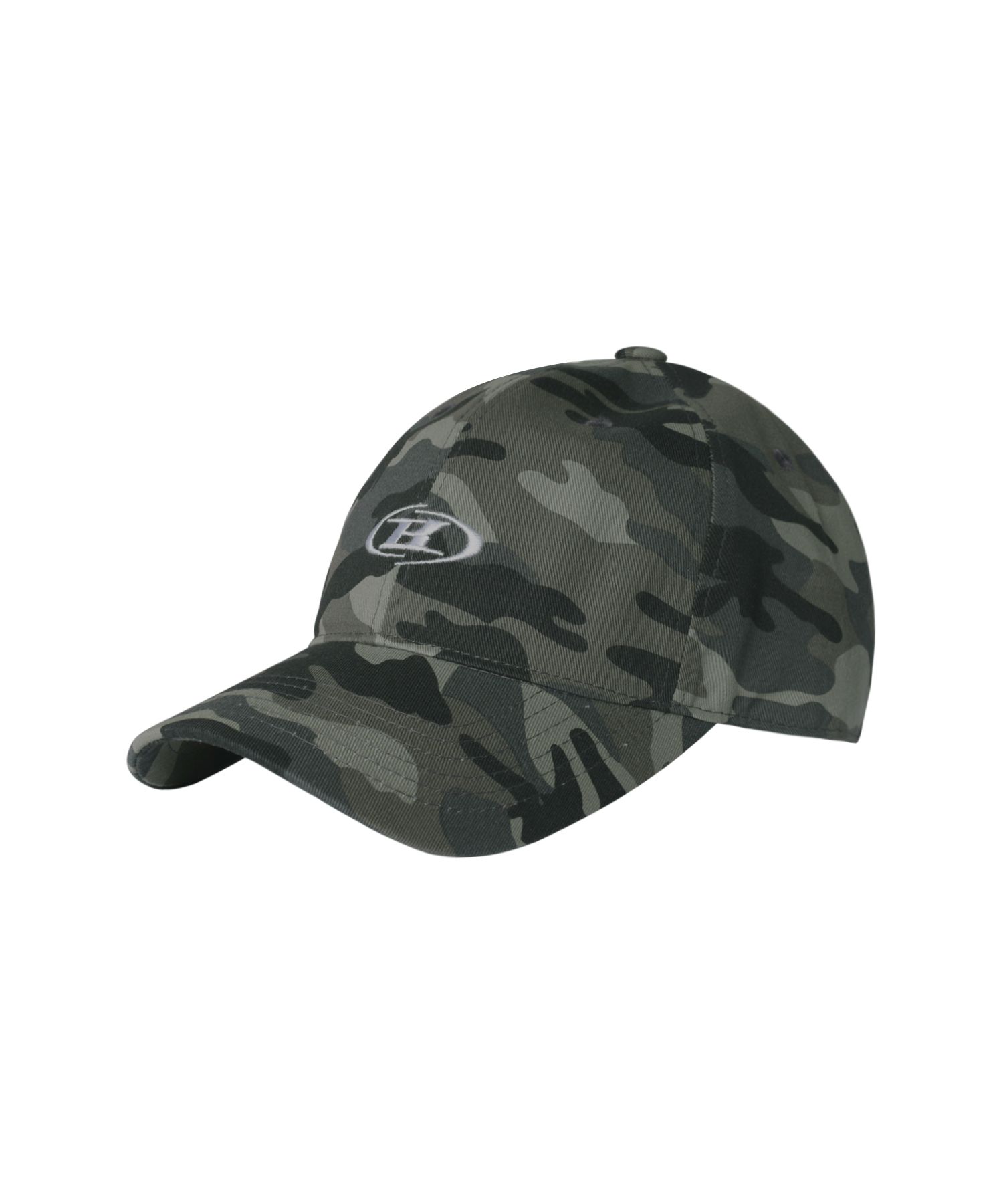 MUSINSA | BORN TO WIN SMALL B SYMBOL BALL CAP [CAMO]