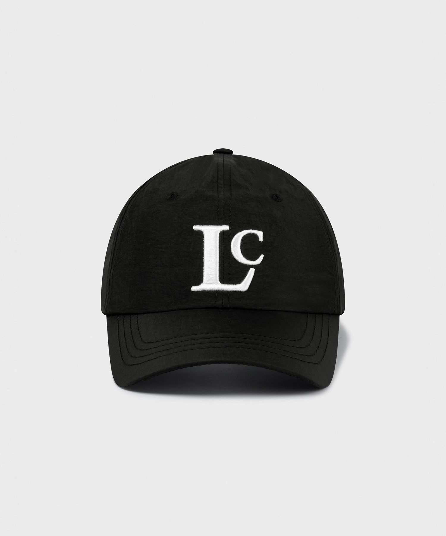MUSINSA公式 | LOW CLASSIC NYLON Lc CAP_BLACK_LC257HA03BK