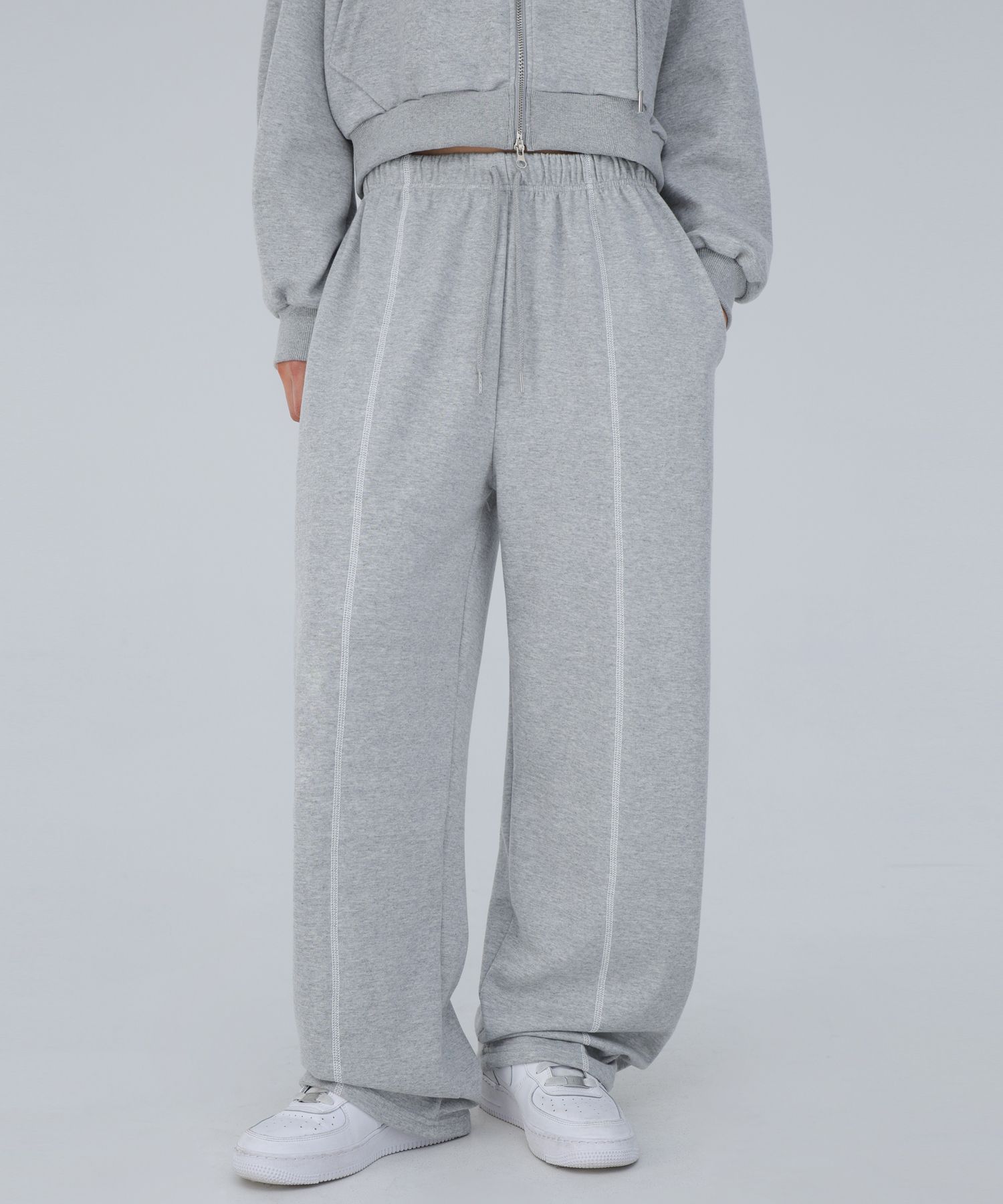 MUSINSA | CHICKS Heavy Shooting Training Pants Melange