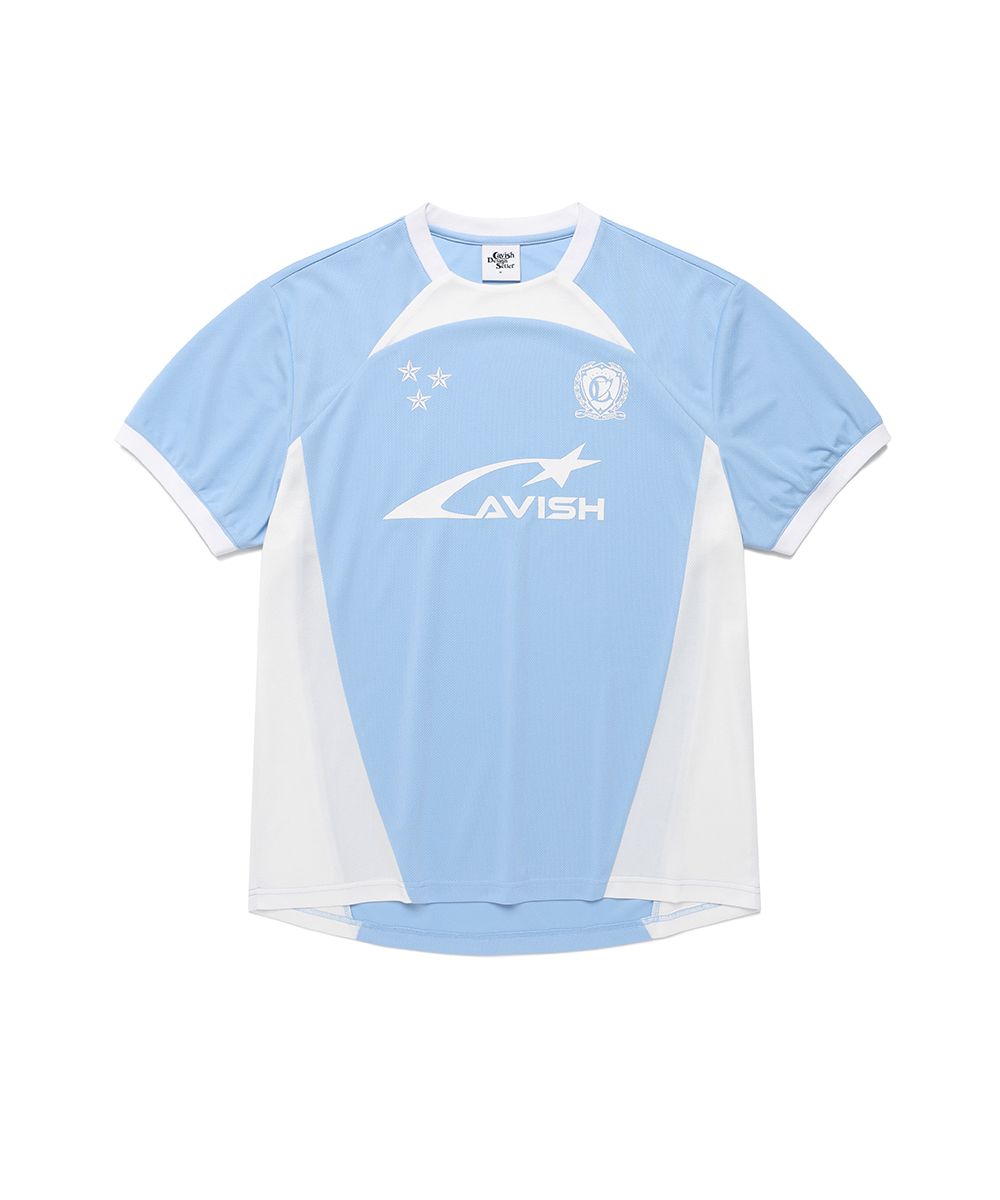 MUSINSA | CAVISH AUTHENTIC SS JERSEY BLUE(CV2FMFT513A)