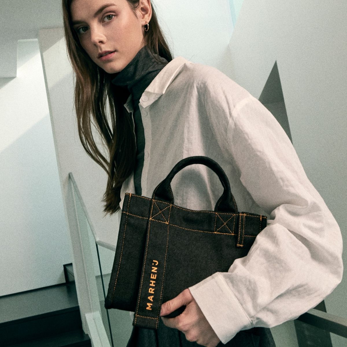 MUSINSA | MARHEN.J Rico Mini Bag Denim