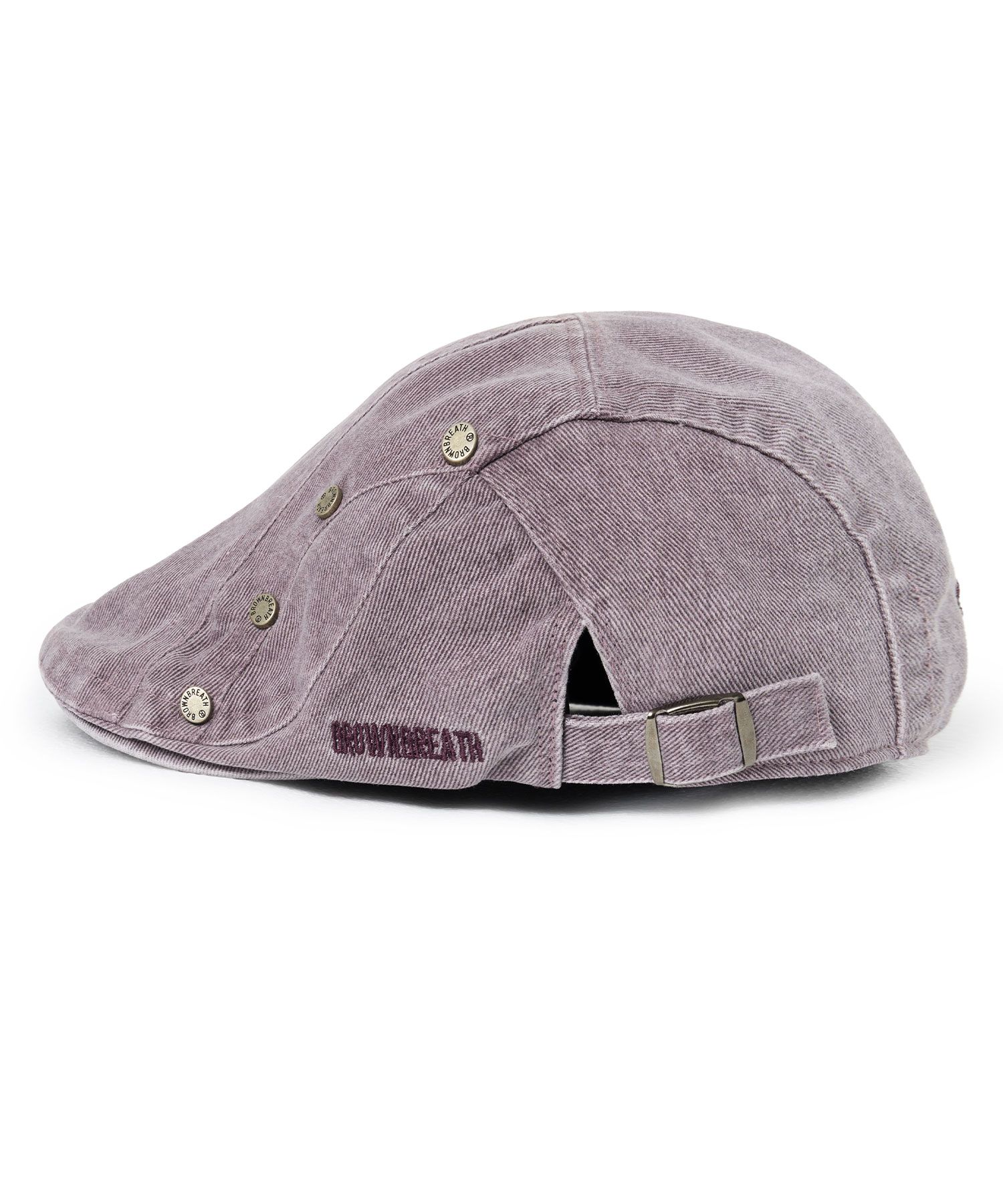 MUSINSA | BROWNBREATH BB RIVET PIGMENT HUNTING CAP - PURPLE