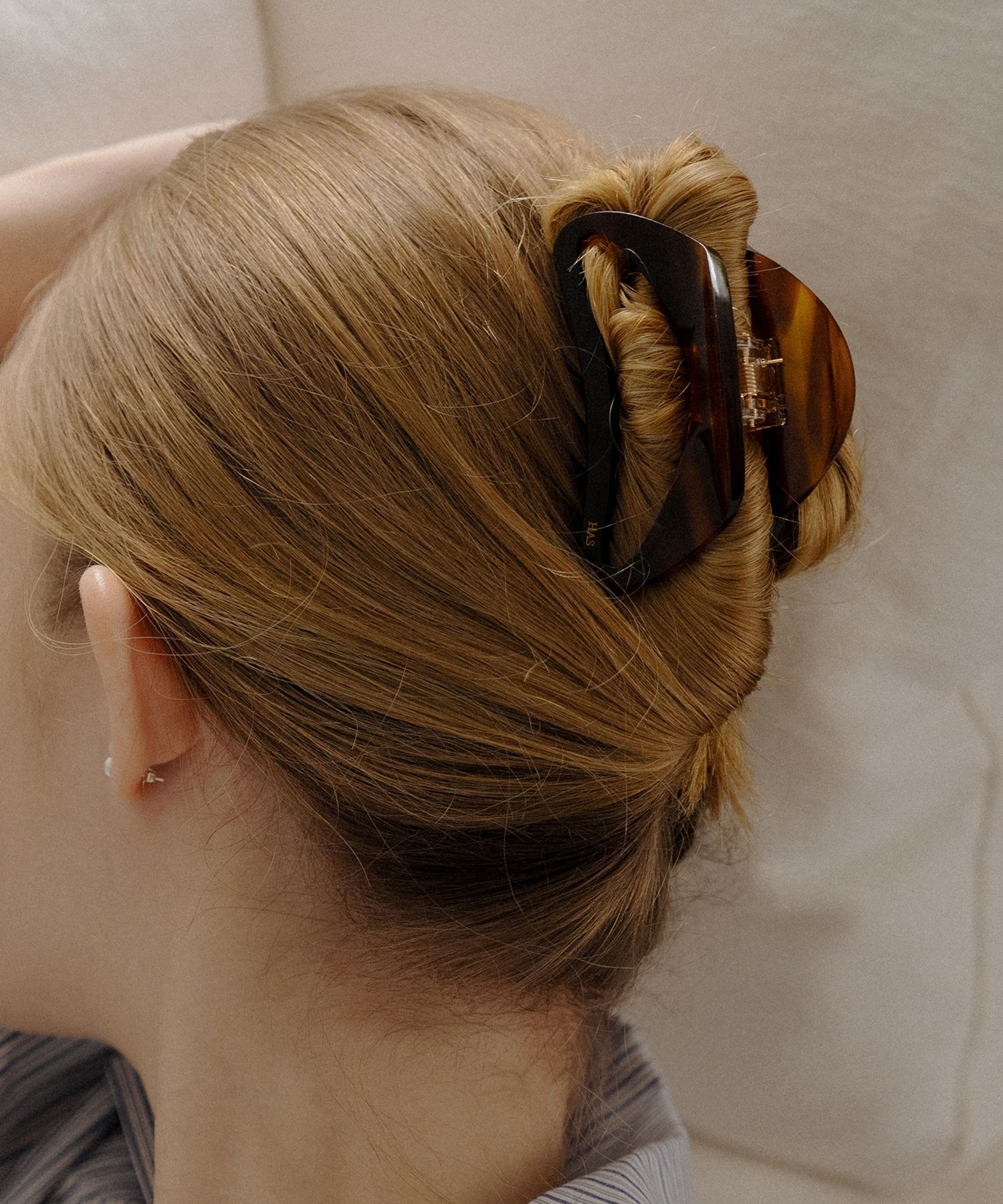 MUSINSA | HAS HLD009 Classic rounded hair clip