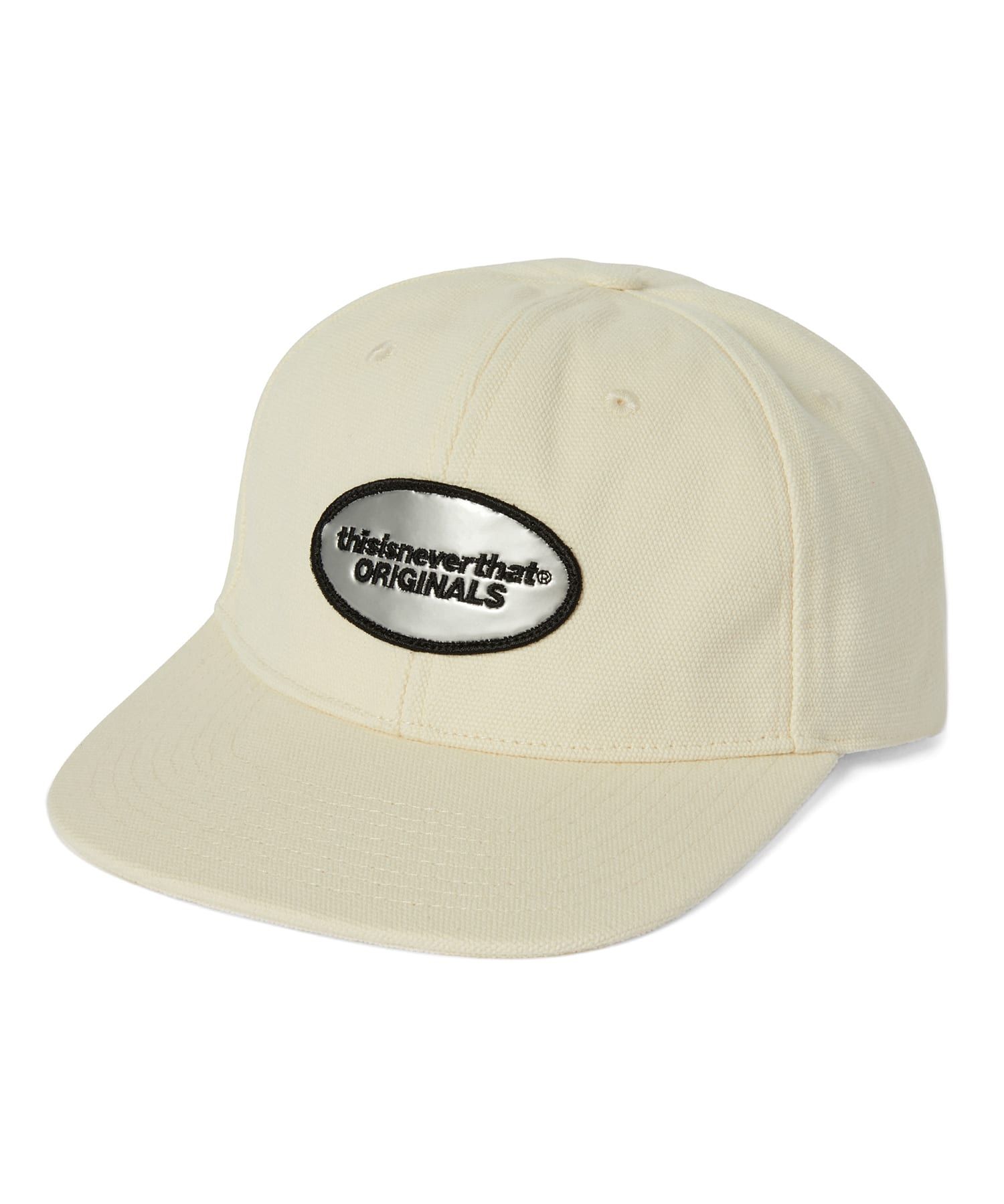 MUSINSA | thisisneverthat® Canvas Patch Cap Off White