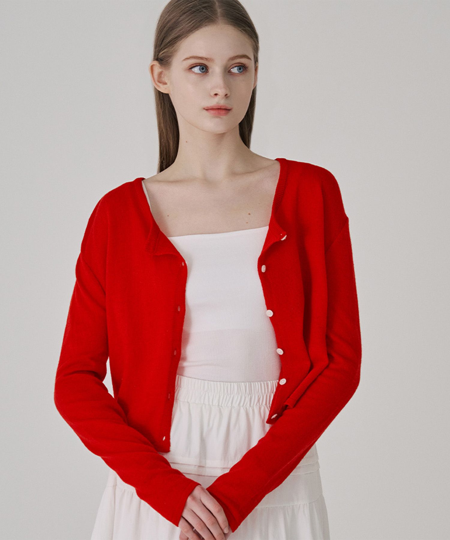 MUSINSA | SOUP Basic Linen Cardigan (SB3GDJ1)