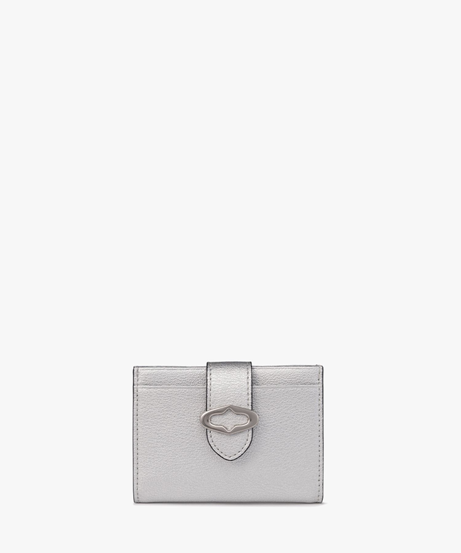 MUSINSA | ORYANY Moroccan Snap Slim Card Wallet OBFPCC07_SILVER