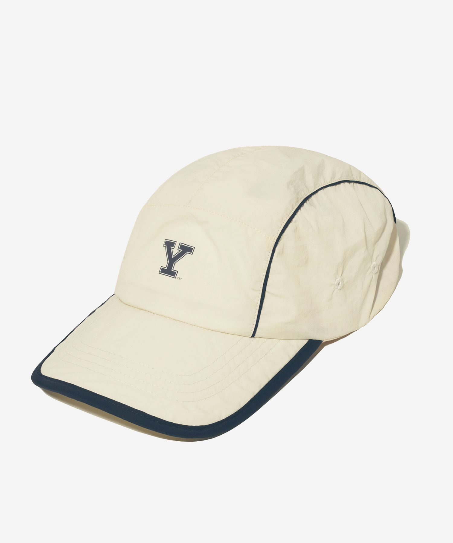 MUSINSA | YALE Athletic Y Logo Running Camp Cap_Ivory