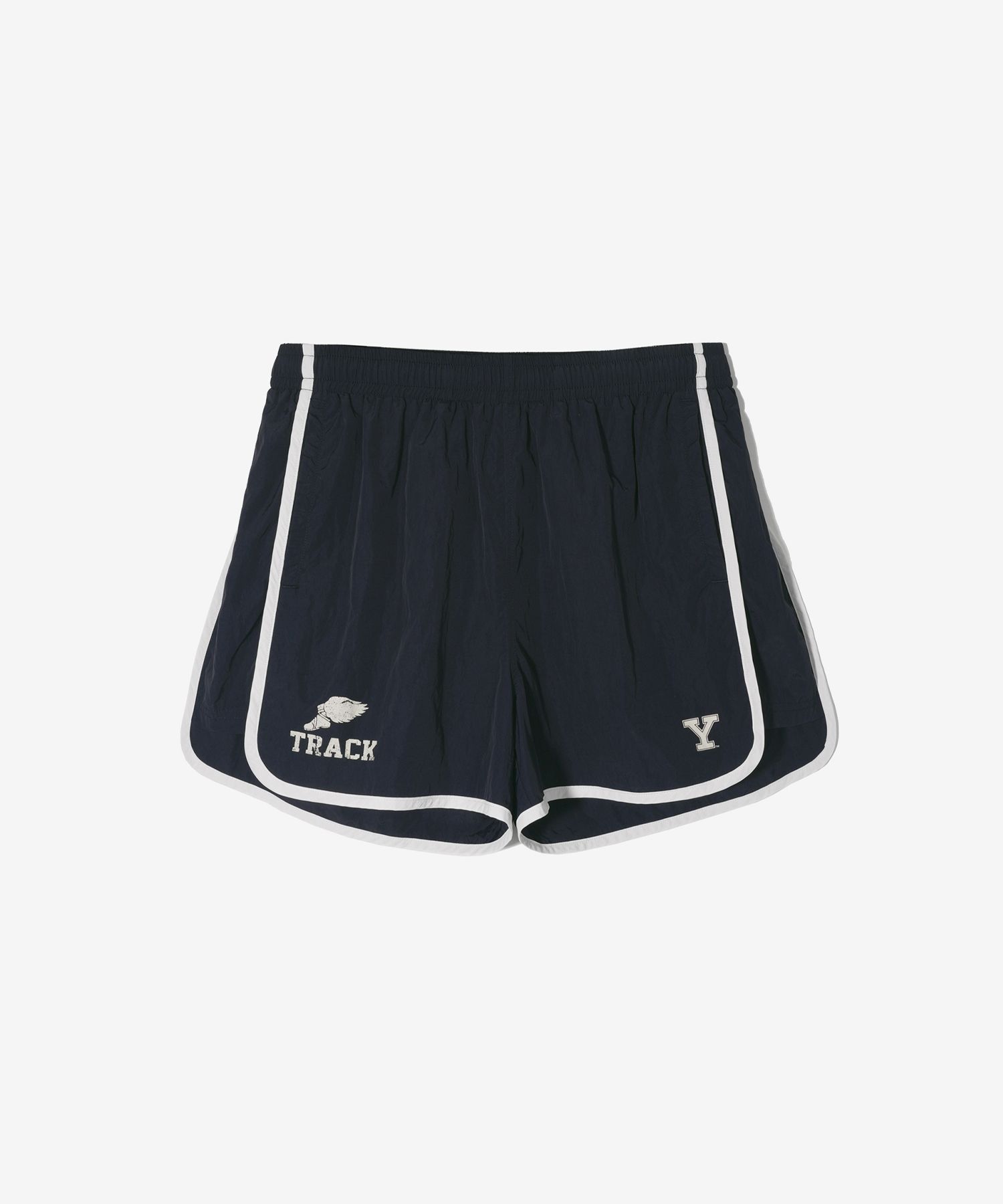 MUSINSA | YALE Track Running Shorts_Navy
