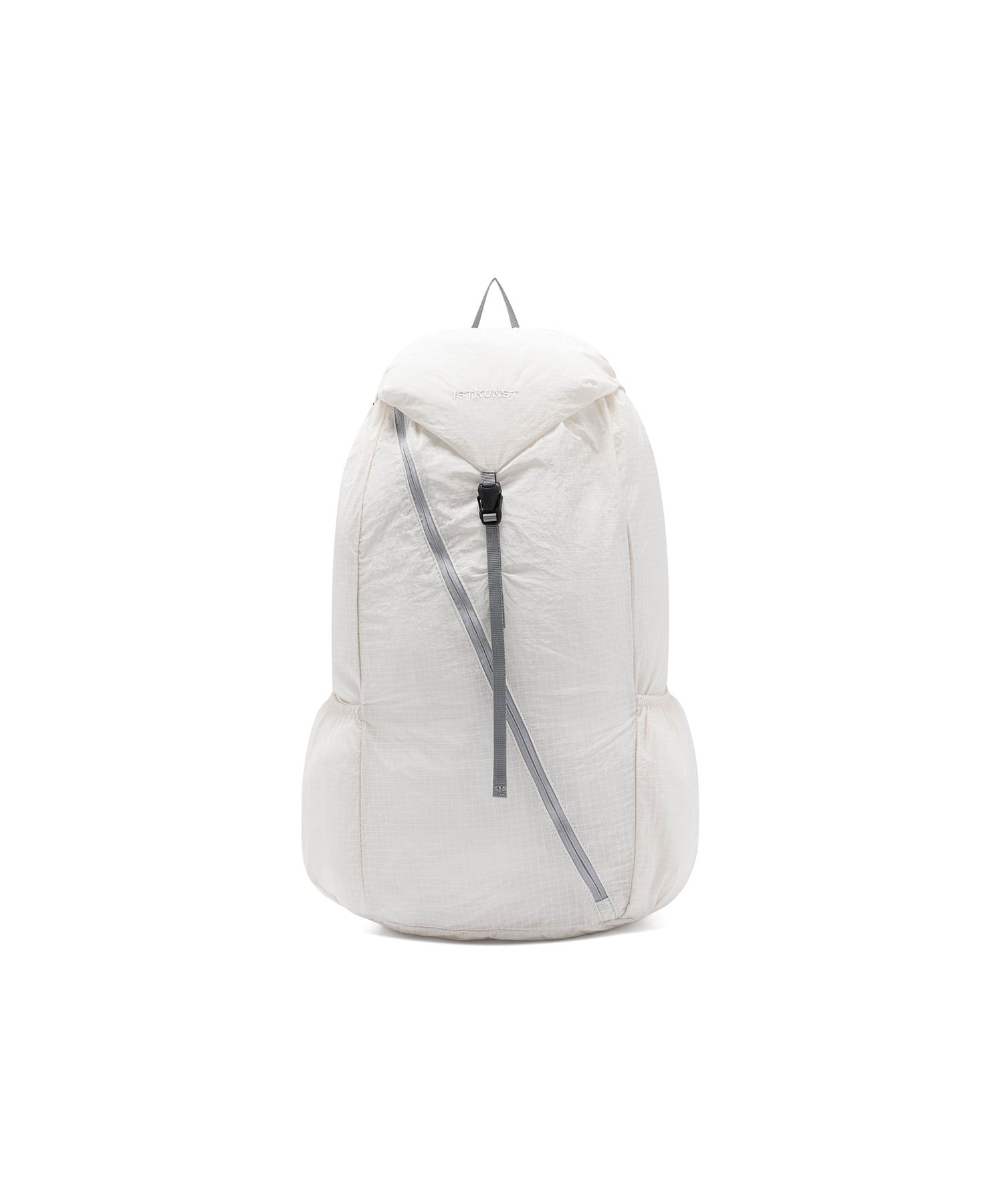 MUSINSA | ISTKUNST BACKSLASH ZIP STRING BAG_IVORY(IK2FMMAB42A)