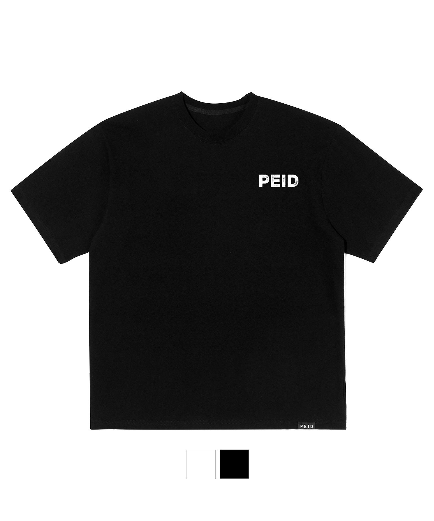 MUSINSA | PEID PD SMALL VINTAGE PEID Overfit Short Sleeve T-shirt 2Color