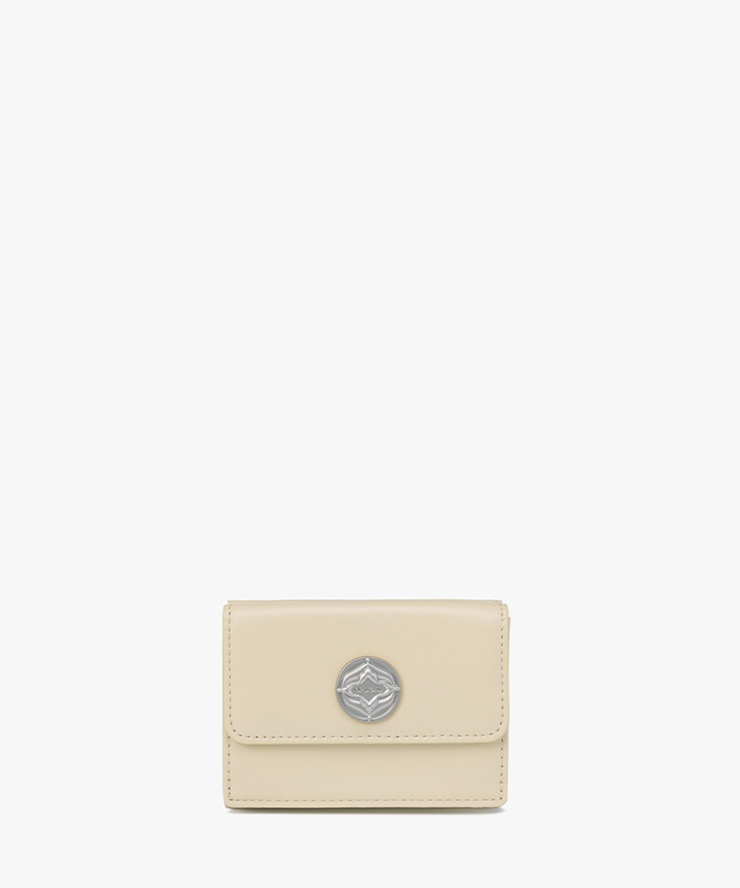 MUSINSA公式 | ORYANY [25SS] Moroccan Coin Half Wallet OCSPHP02_LEMON CREAM