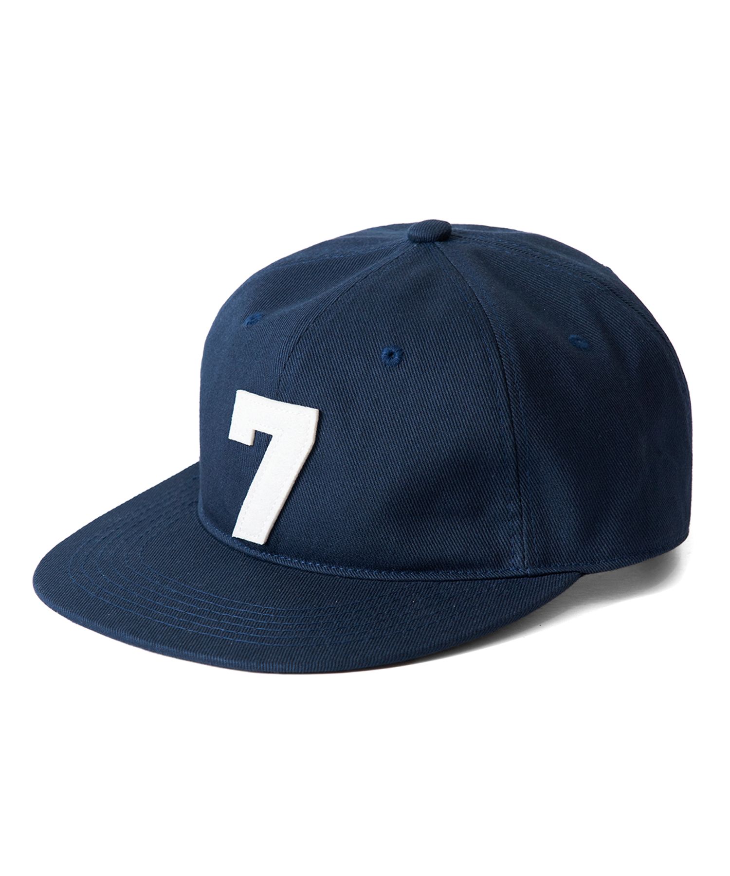 MUSINSA公式 | TAKEASY Number Seven Ball Cap (Navy Blue)