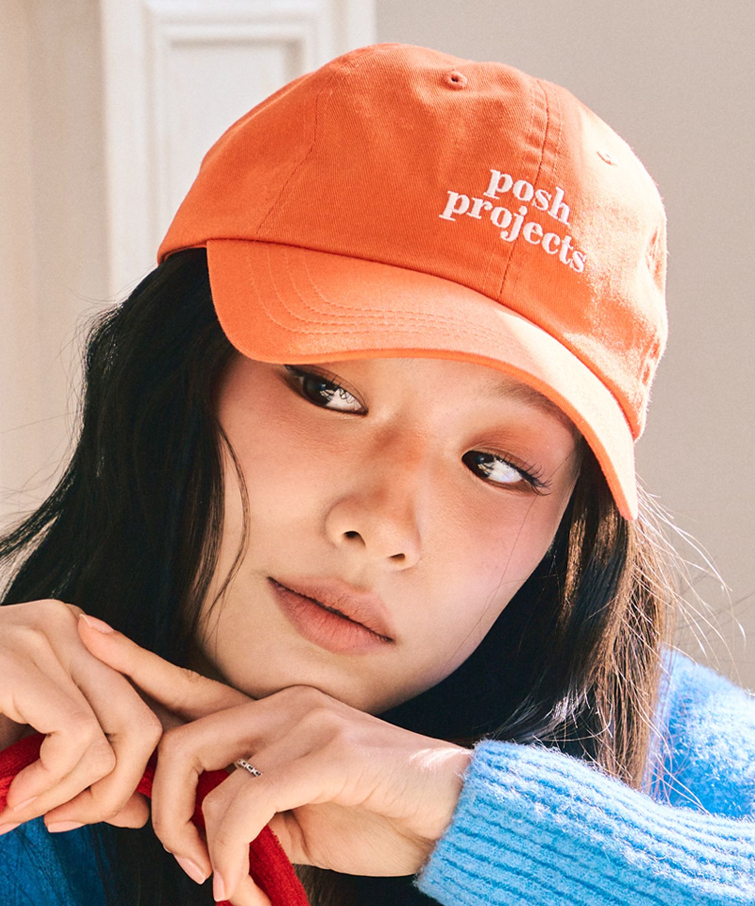 MUSINSA | POSH PROJECTS HHF002 Holiday Ball Cap Orange
