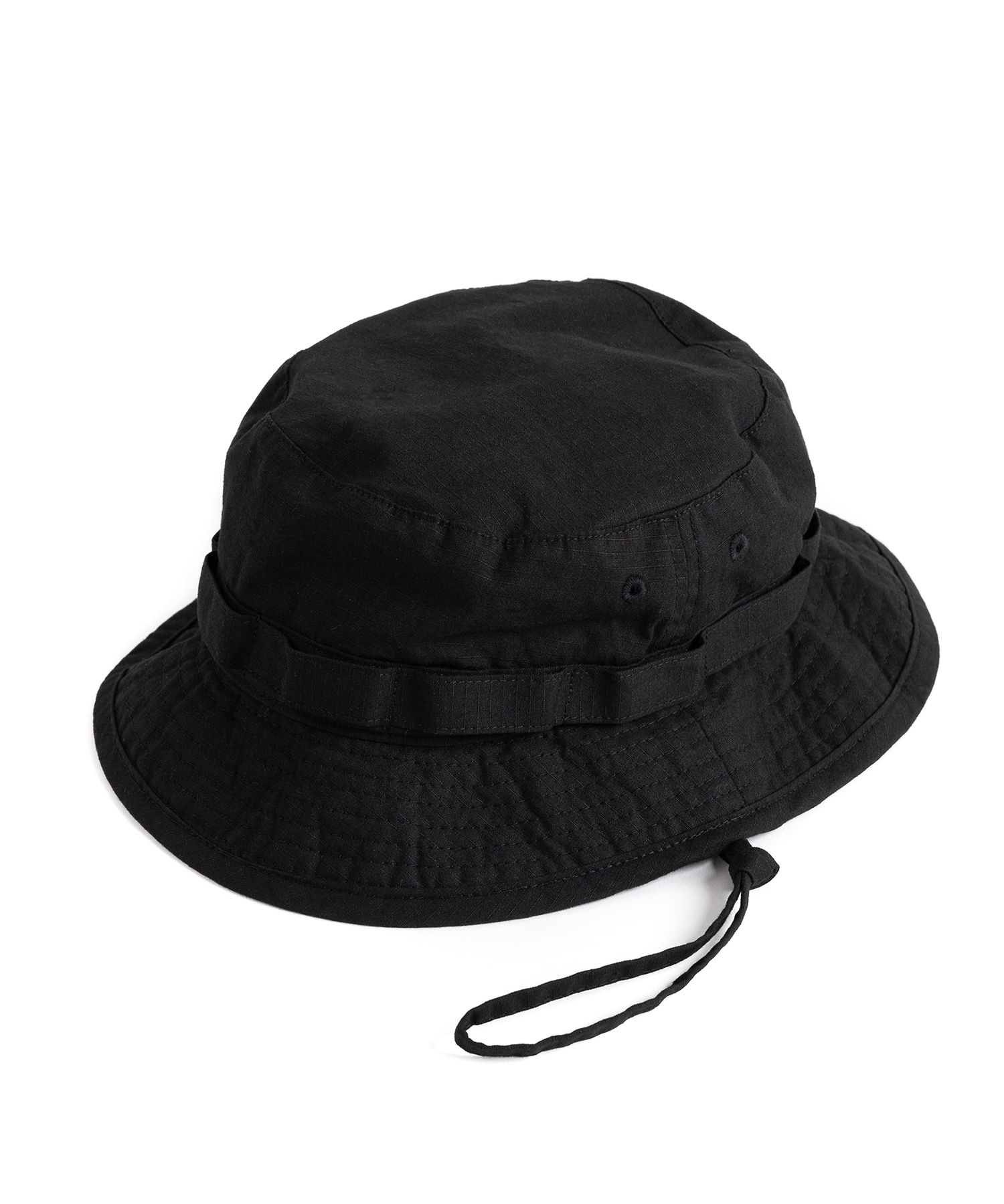 MUSINSA | WILD BRICKS W23 RIPSTOP BOONIE HAT (black)