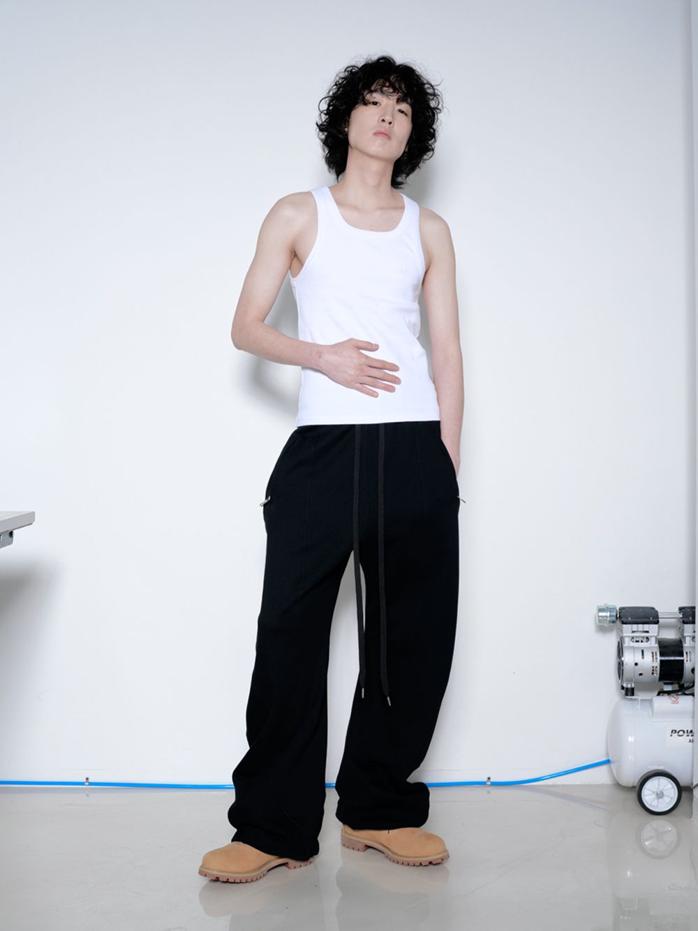MUSINSA | ONLY SWEAT PANTS 25 ver. New Balloon Wide Sweatpants Black