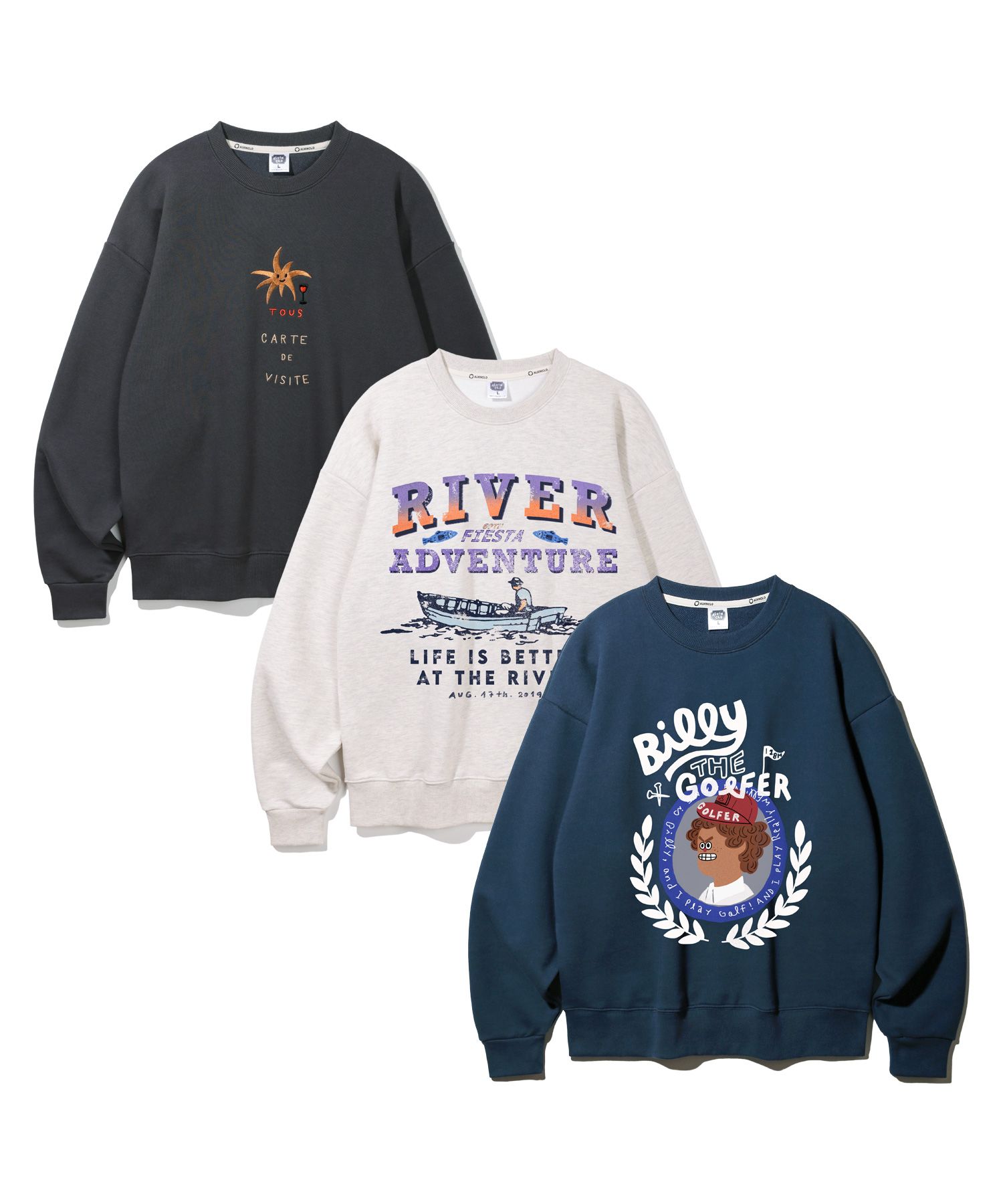 MUSINSA | ALVINCLO 8 graphic man-to-man/hoodies
