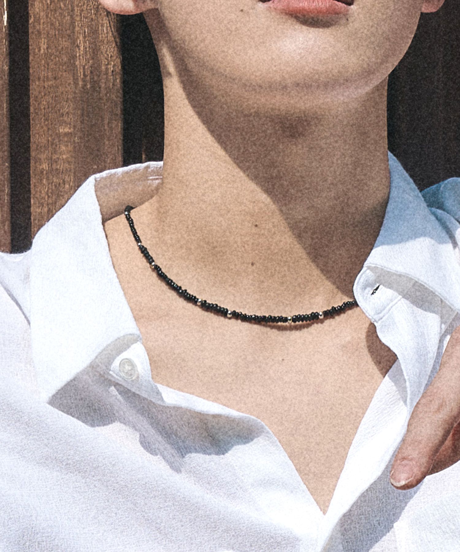 MUSINSA公式 | SAINT SCOTT LONDON Sparkle Bead Necklace STJ-SN2050