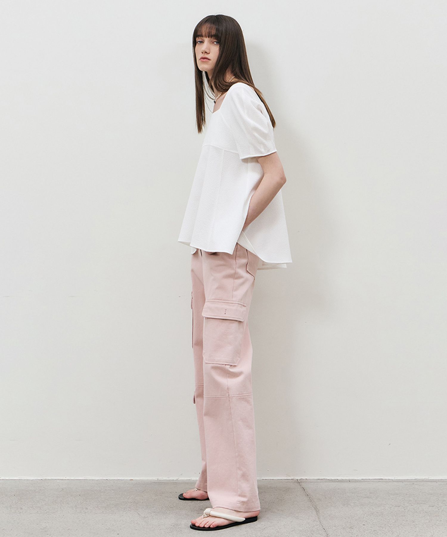 MUSINSA | MARRON EDITION 25 Summer_ Ivory Maria Top